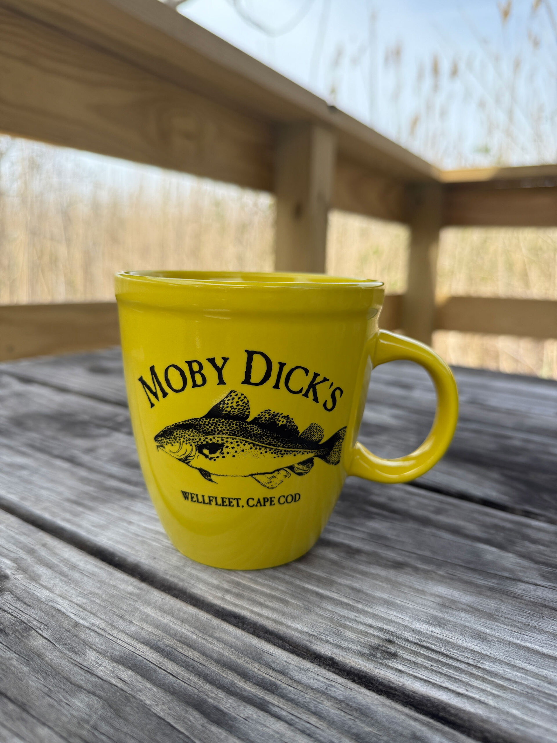 Moby’s Yellow Mug | Moby Dicks Restaurant
